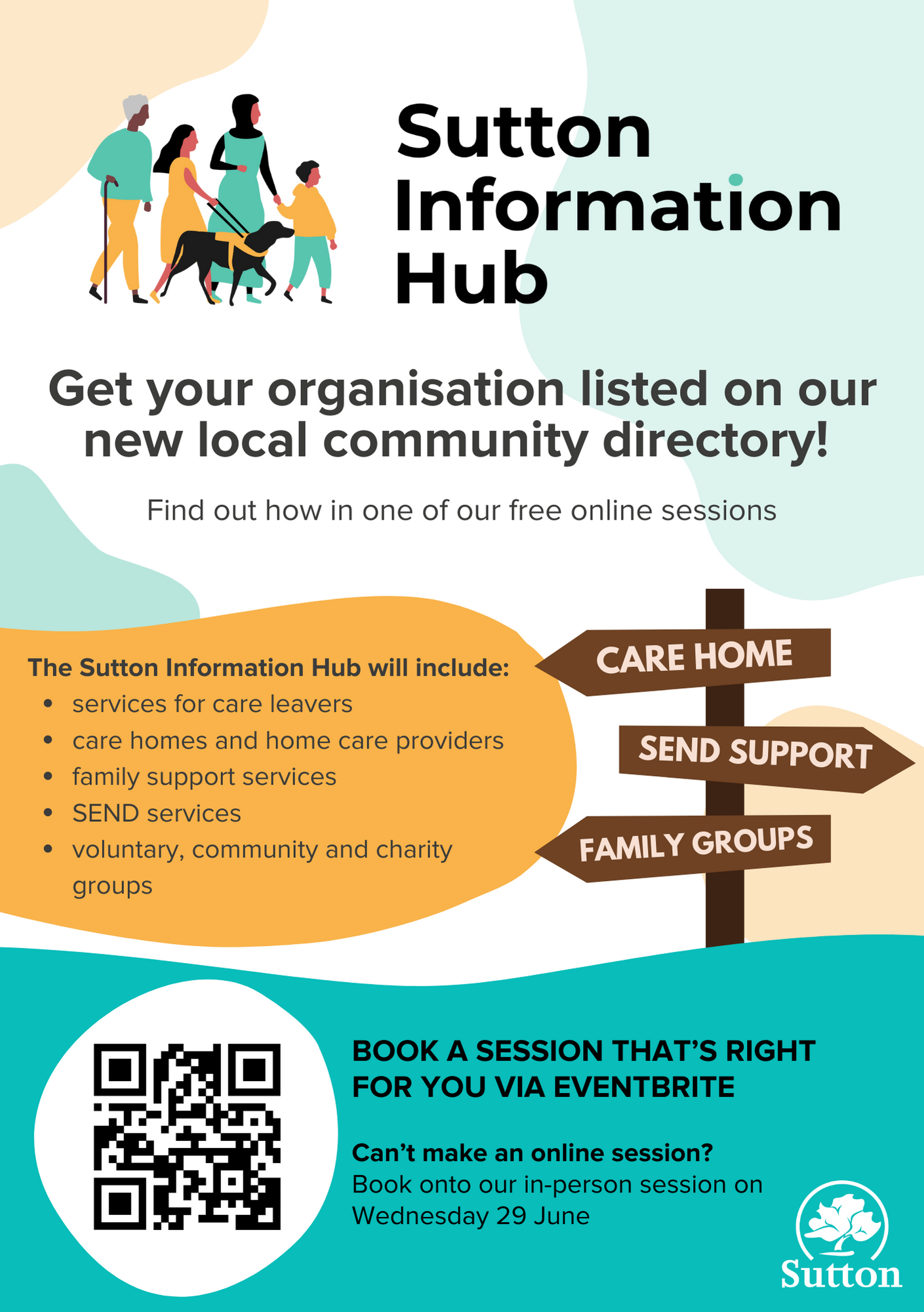 Sutton Information Hub 'show and tell' and registration sessions - Sutton Care Hub